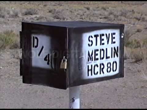 Area 51 - The Black/White Mailbox - Mile Marker 29 Highway 375 (B-Roll)