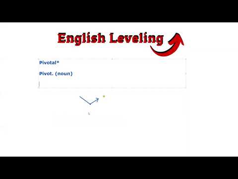 Pivotal Meaning | English Leveling