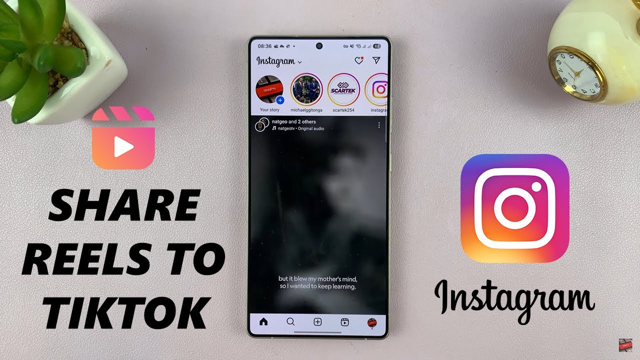Cara Share Reel Instagram ke TikTok