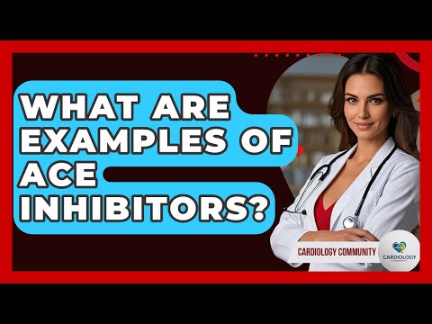 What Are Examples Of ACE Inhibitors? - Cardiology Community