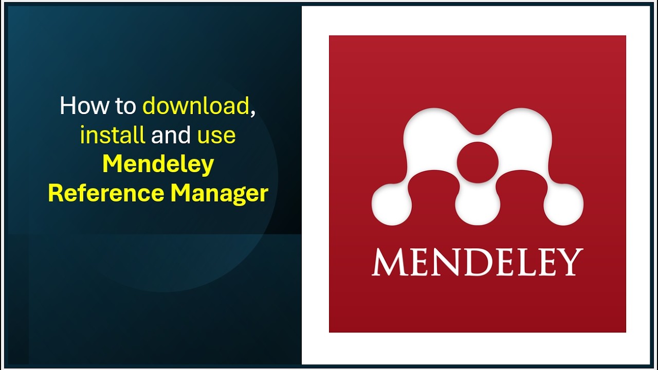 How to Download, Install & Use Mendeley Reference Manager (Beginner Tutorial)
