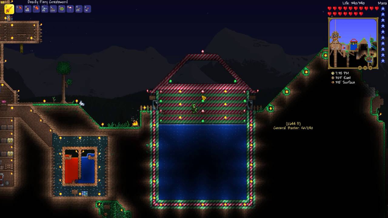Terraria 1.3: Fishing Shack Storage Area [22]