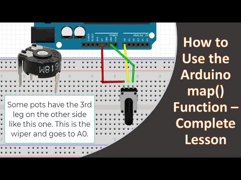 How to use the Arduino map() function - Complete Lesson