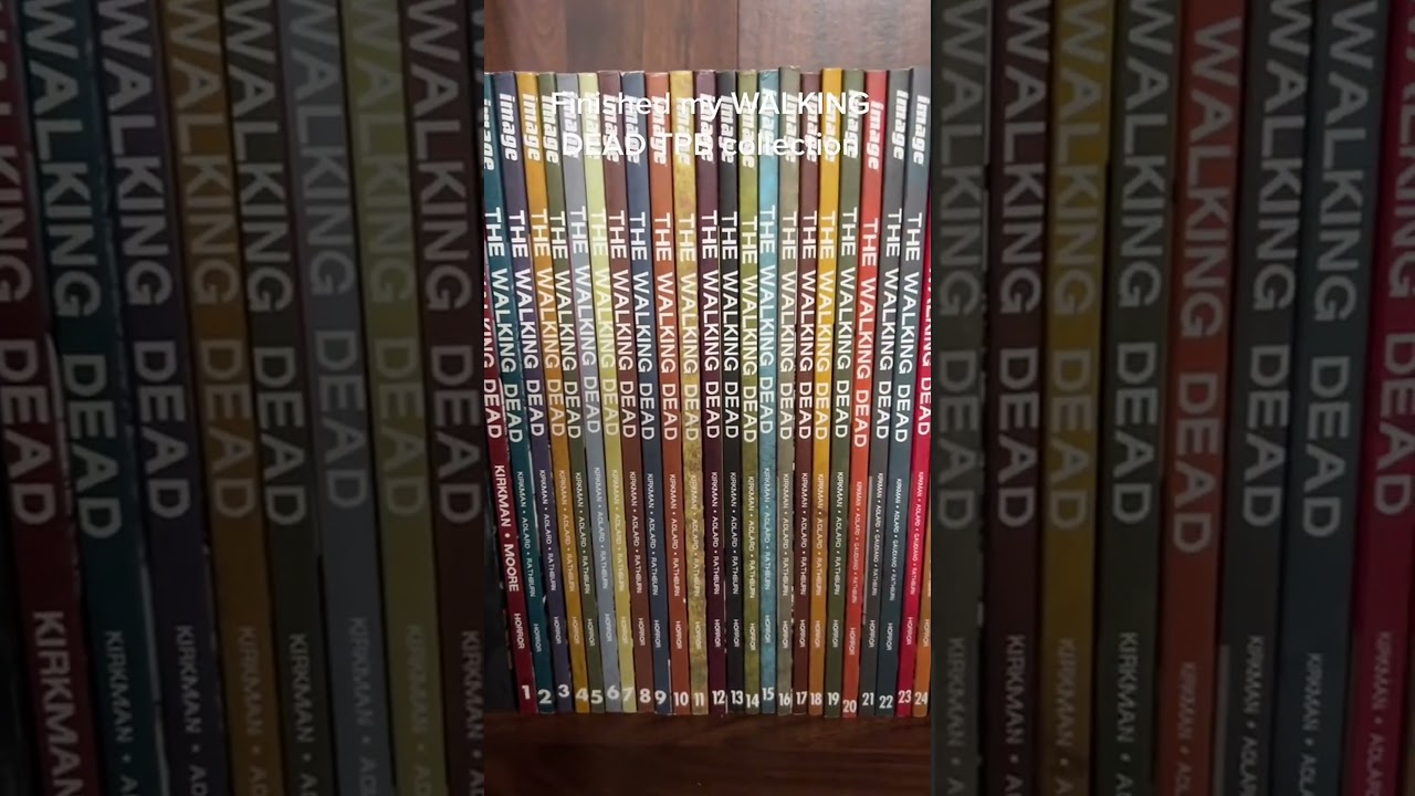 Completed My Walking Dead TPB Collection