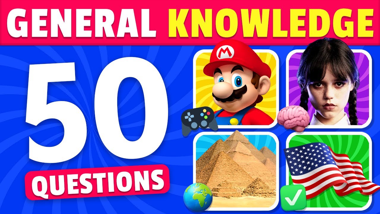 QUIZ: How Good Is Your General Knowledge? 🧠📚🤓 How Smart Are You?