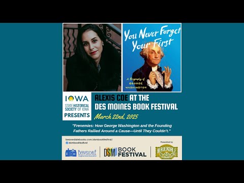 Alexis Coe at the DSM Book Festival