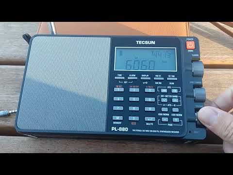 Frequency of 6060 kHz