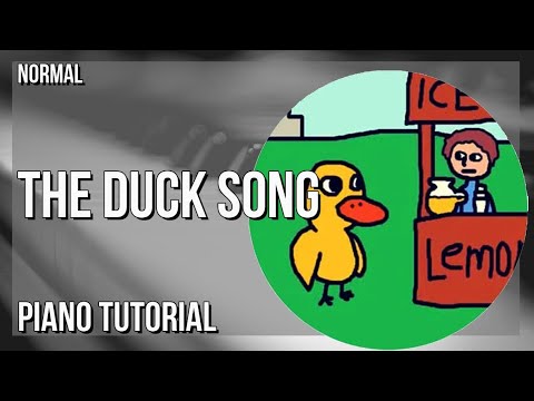 How to play The Duck Song by Bryant Oden on Piano (Tutorial)