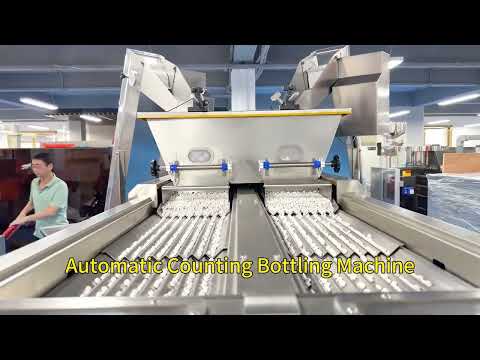 capsule/tablet bottle counting filling machine production line