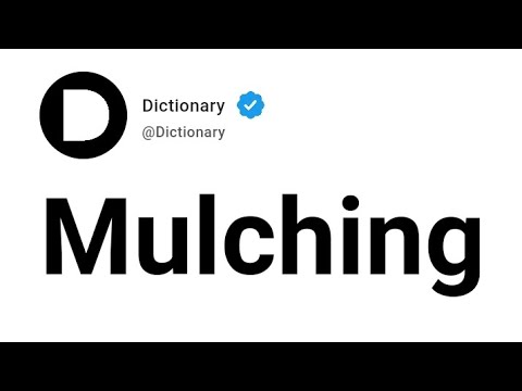 Mulching Meaning In English