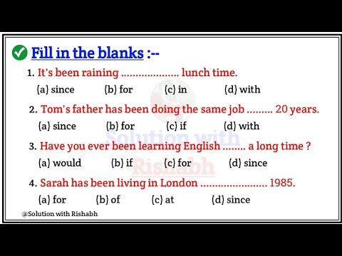 Fill in the blanks | Fill in the blanks with appropriate words | fill in the blanks english grammar