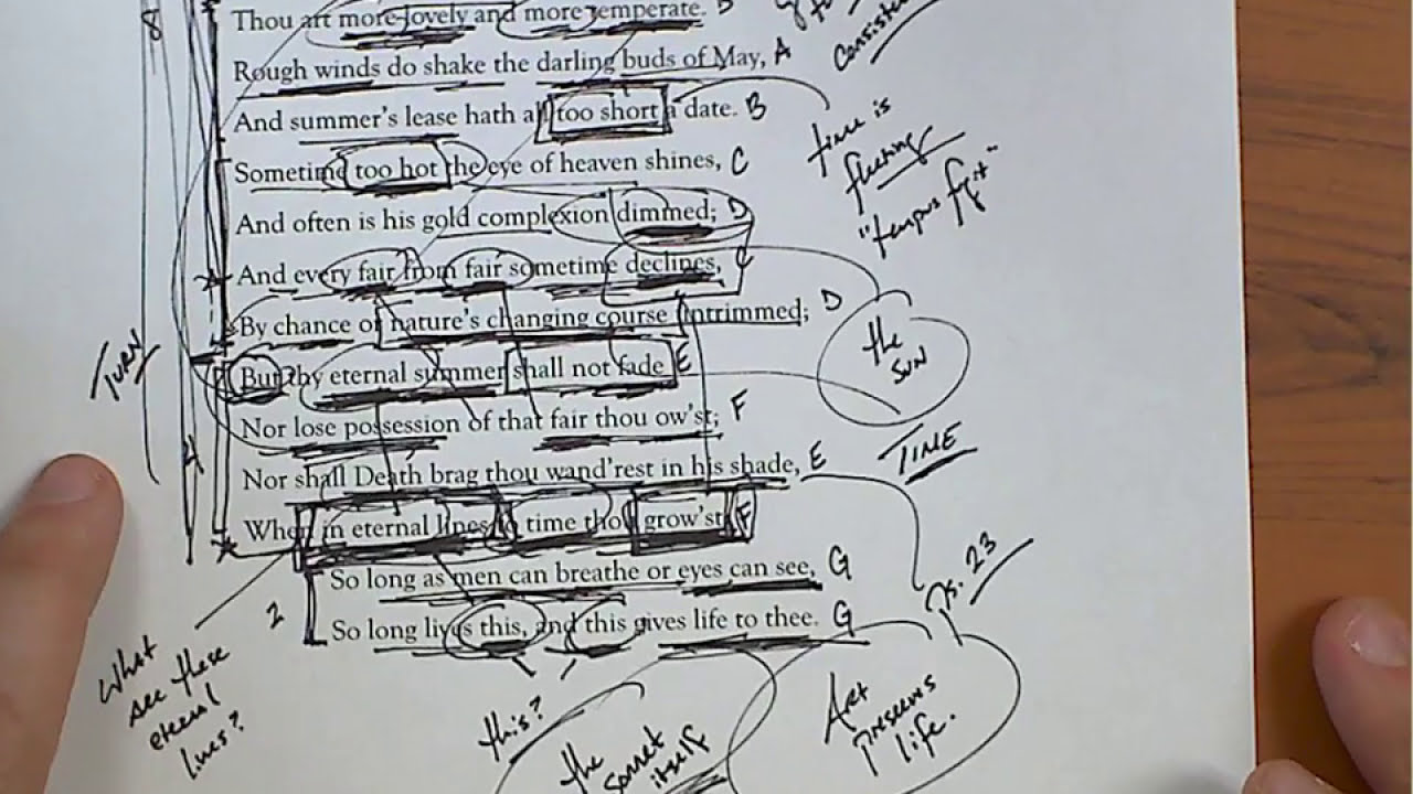 Sonnet 18 by William Shakespeare