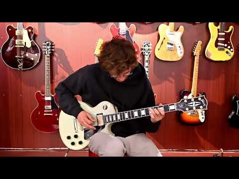 Gibson Les Paul Custom Frost Blue Murphy Lab Light Aged | Reverb