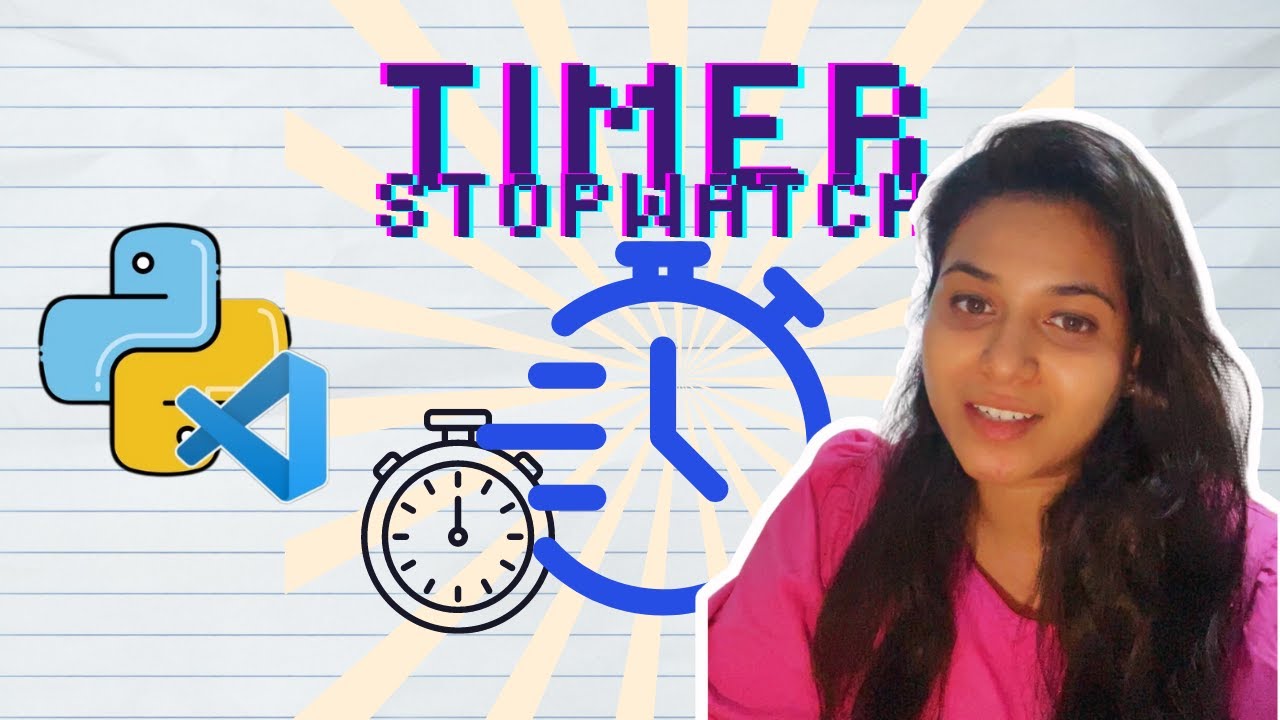 Timers and stopwatch with Python Tkinter GUI Tutorial