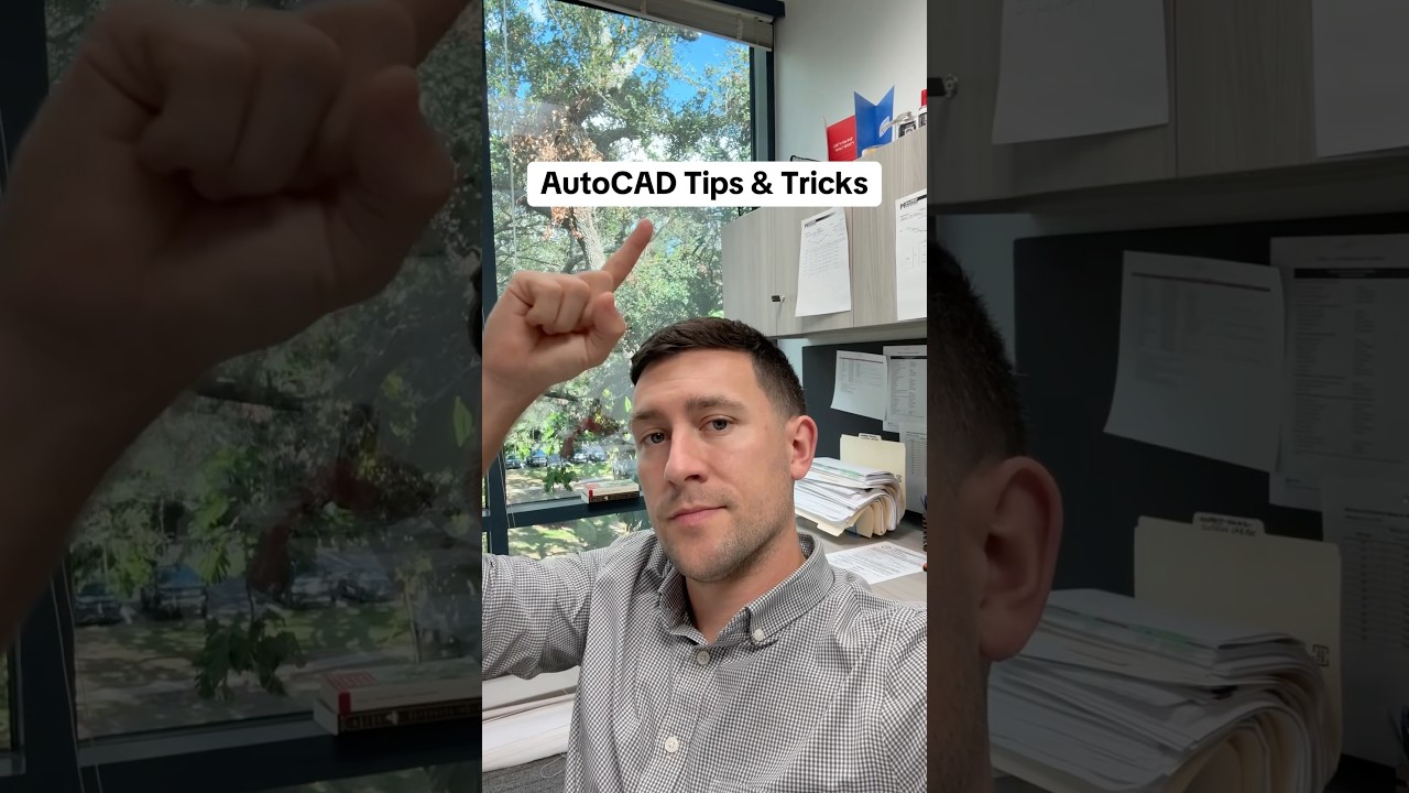 Beginner level AutoCAD tips #autocad #civil3d #civilengineering #engineerlife