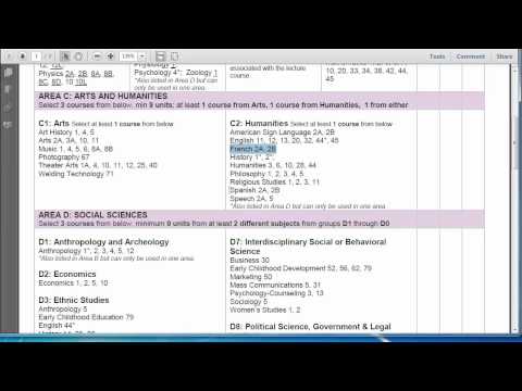 GE Pattern for CSU transfer at LPC