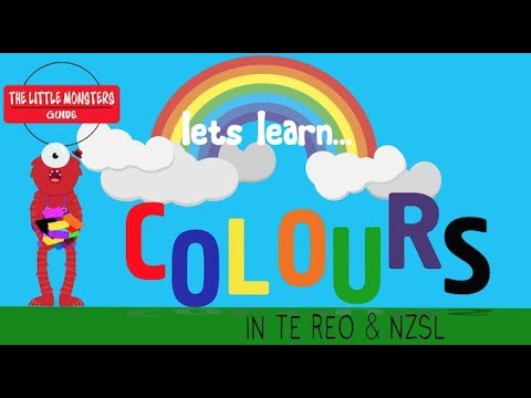 COLOURS in Te Reo NZSL
