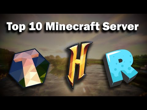 Die TOP 10 BESTEN MINECRAFT SERVER | zMadeByGxd