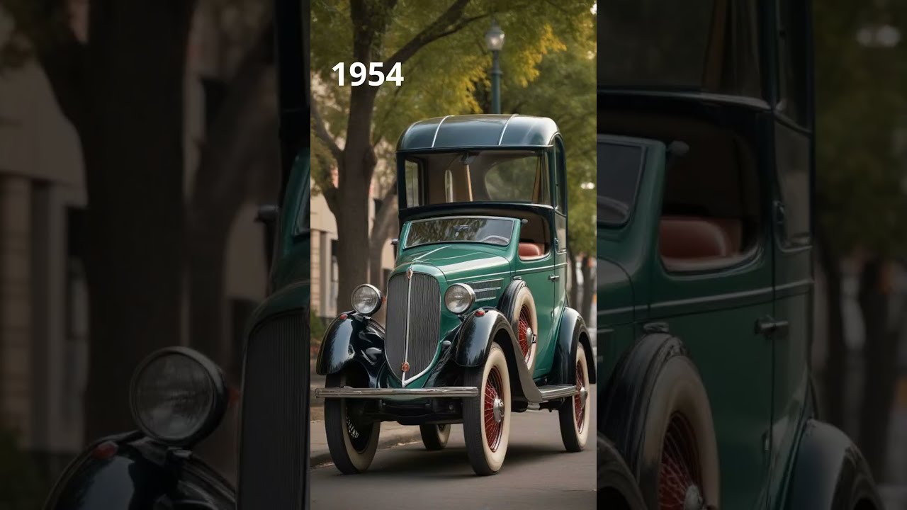 Evolucion De Los Carros de 1800 a  2100