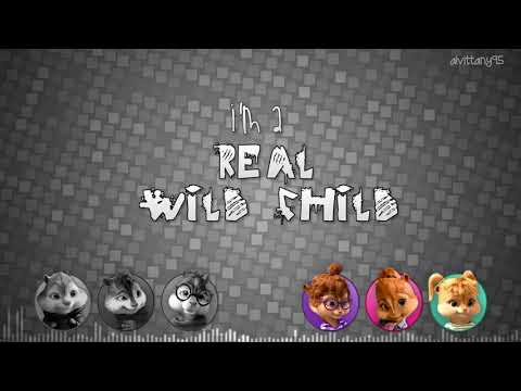 The Chipmunks and The Chipettes - Real Wild Child (with lyrics)