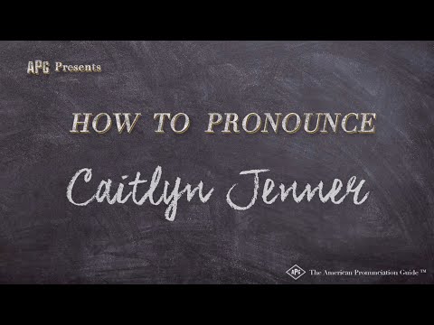 How to Pronounce Caitlyn Jenner (Real Life Examples!)