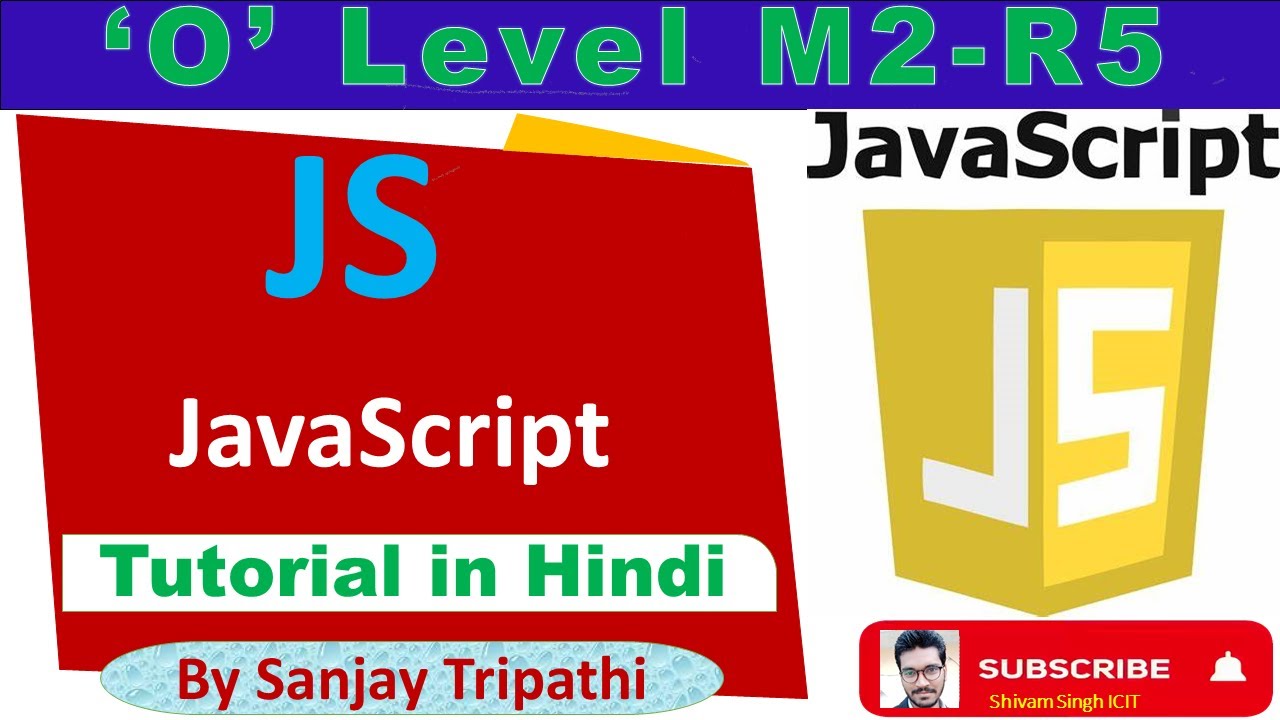 #2 O Level m2 r5 javascript tutorial for beginners| javascript full course in hindi|Live| #ICITGonda