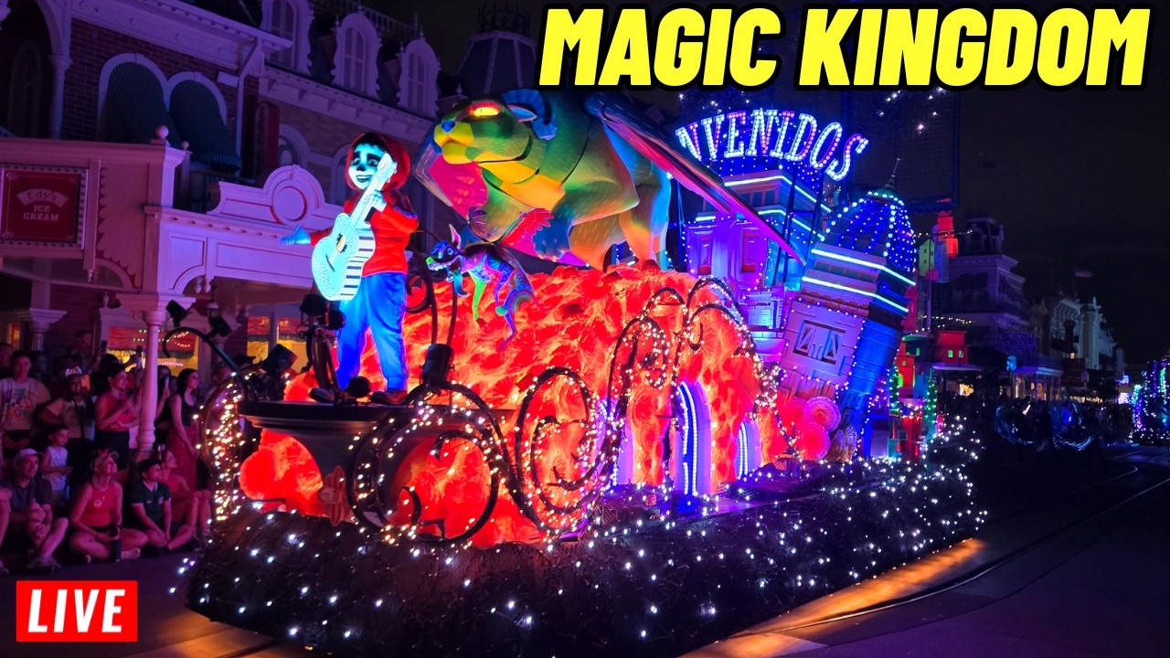 🔴Live Magic Kingdom Tuesday Rides Parades and Fireworks at Walt Disney World 5/19/2026