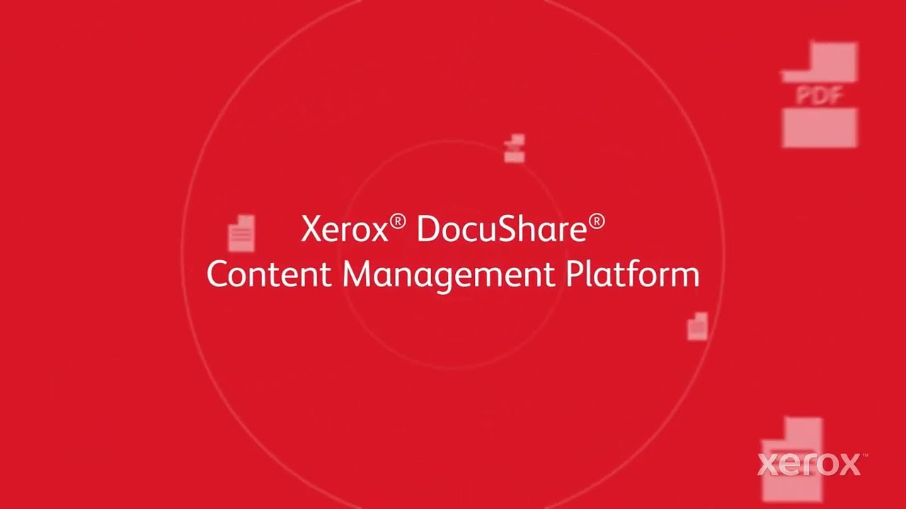DocuShare Enterprise Content Management Platform – Xerox