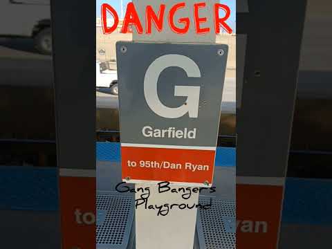 The CTA Redline, Chicago's Deadliest Train System + The Most Dangerous Stops!! Take A Ride With Me 👀