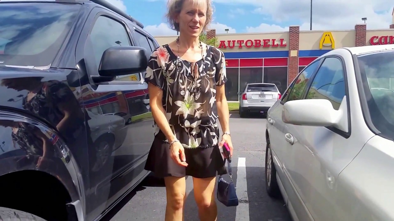 Out to lunch in a sheer blouse
