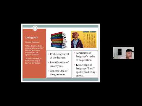 2020 CCO Conference 2020 CCO Conference The Role of Form Focused Language Teaching with Wyman Kirk