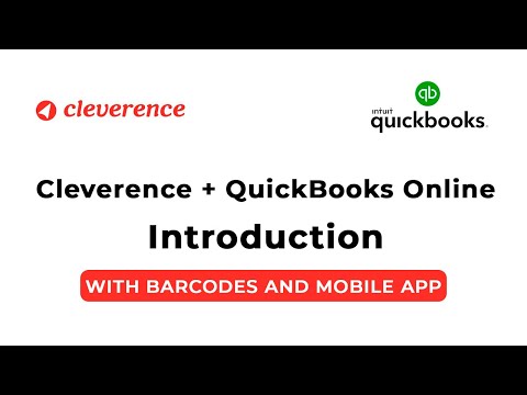 Cleverence Warehouse 15 Mobile barcoding app for QuickBooks Online.