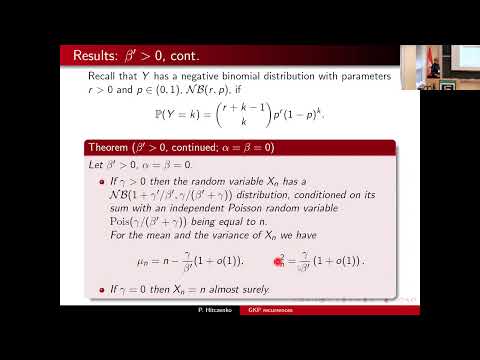 Limiting distributions of some of the Graham, Knuth, Patashnik recurrences