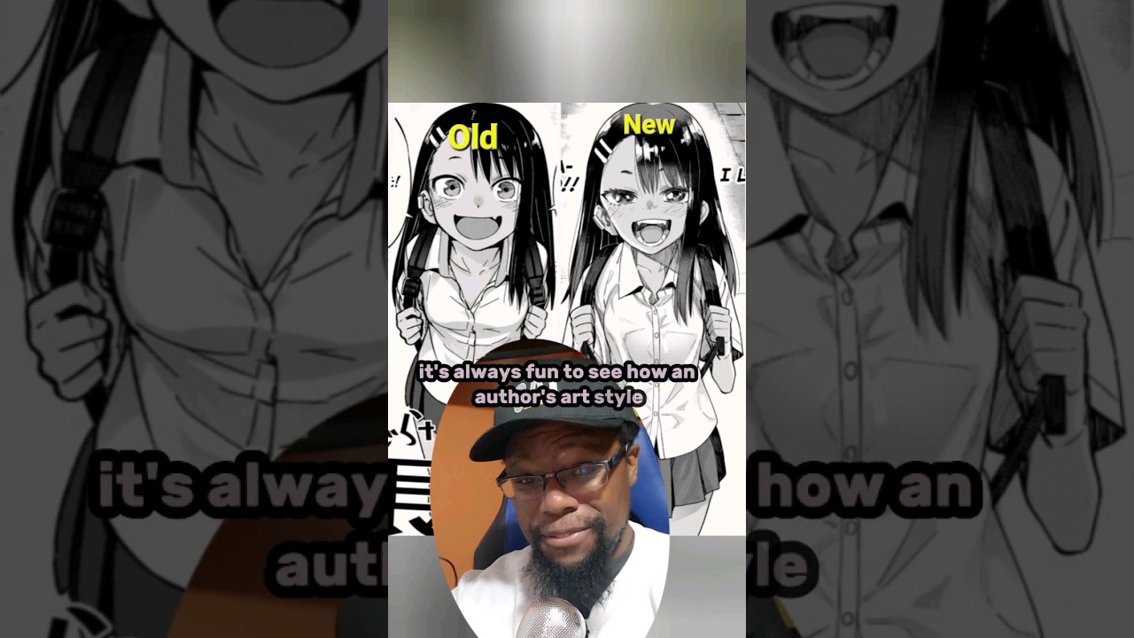 nagatoro's new manga art style