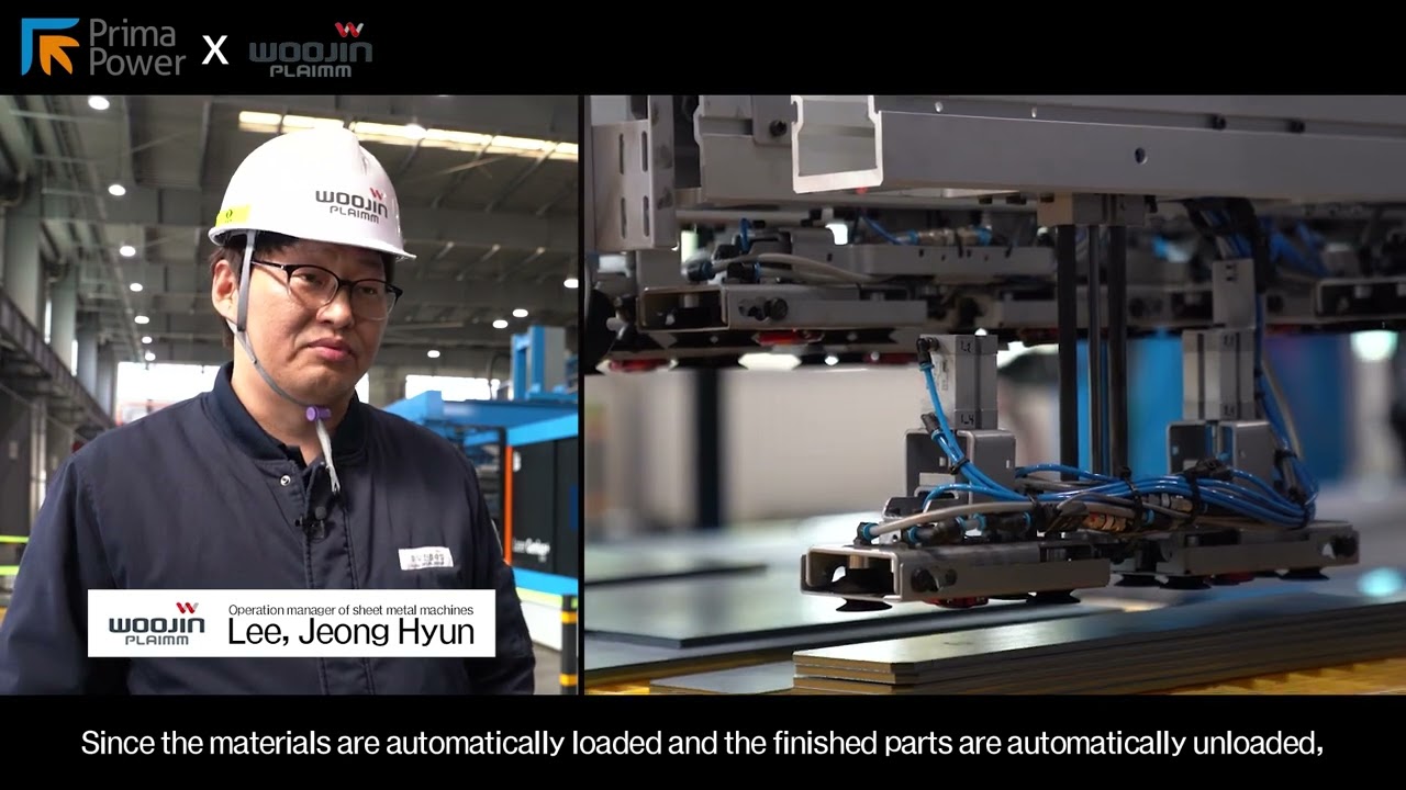 Prima Power Success Story: Woojin Plaimm's smart automation in injection molding