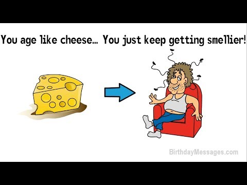 Birthday Roast: Funny Aging & Growing Old Jokes