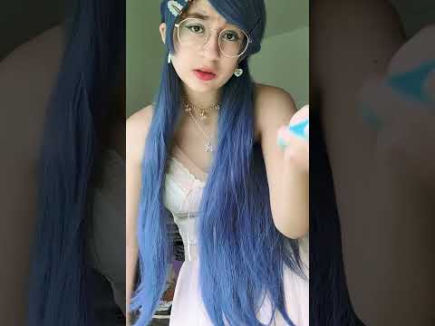 Fake everything!⚠️#danganronpa /sayaka maizono 💙🎤🌸cosplay