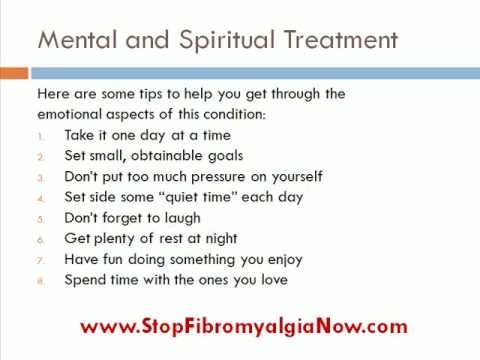 Fibromyalgia Treatment - Mental and Spiritual Peace