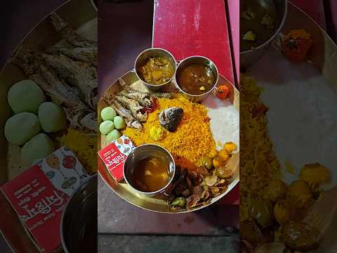 Tarapith er bhog Prasad/ only non veg bhog in the world for Maa tara #bhogprasad #bhog #maakali