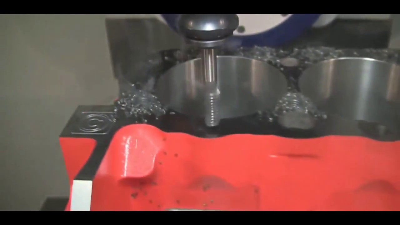 CNC processing  thread end mill