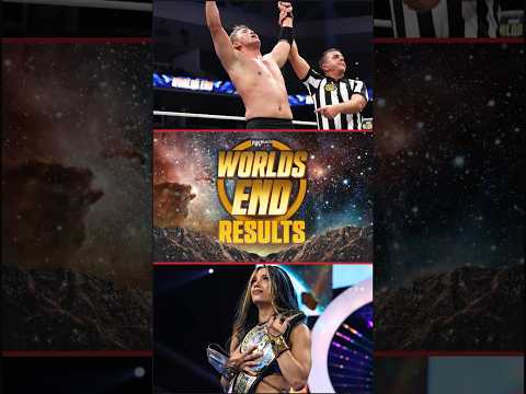 2024 AEW Worlds End Results #aew #shorts