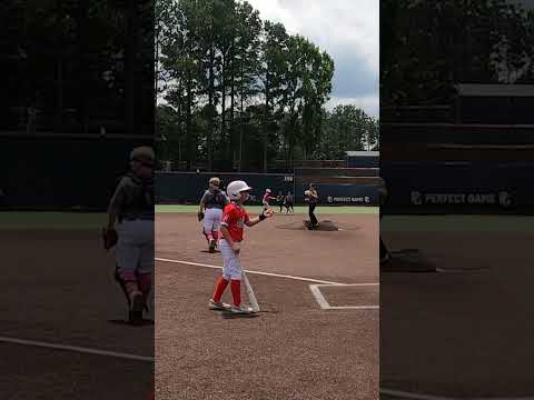 Triple Play To End the Game - Paris Haymakers PG World Series East Cobb Marietta, GA - #notlikeus