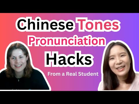 Tones & Pronunciation Hacks from a Real Student! ft.@yimengxuezhongwen #chinesetones #pinyin