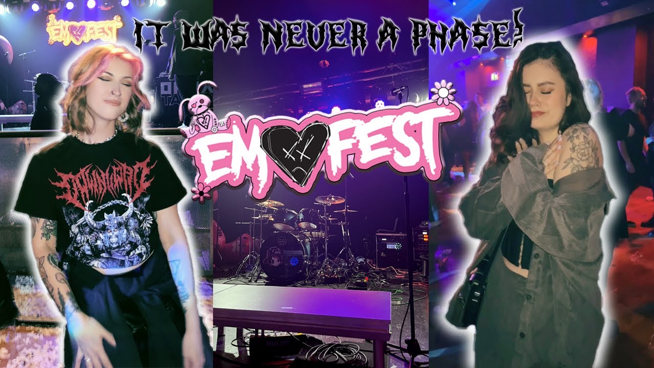 Reliving Our EMO Phase! Emo Fest Vlog