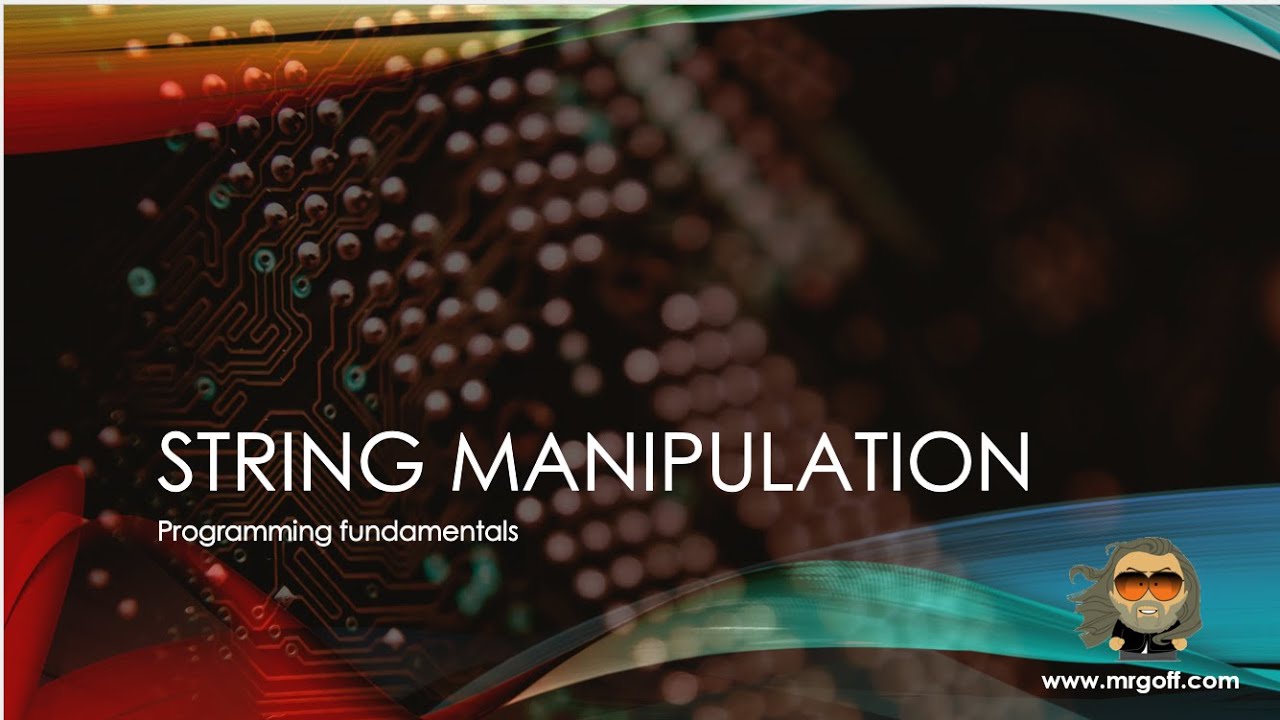 OCR GCSE Computer Science with Mr Goff: 36. String manipulation