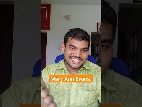 Mary Ann Evans is the real name of?
