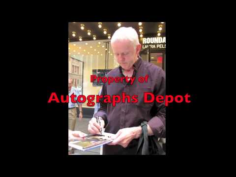 David Morse signing autographs in NYC