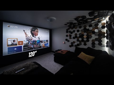 Upgrading my home theatre with a 120" ALR screen & 4K laser projector!