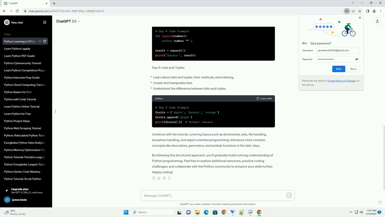 learn python in 21 days pdf