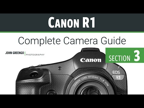 Canon R1: Exposure settings